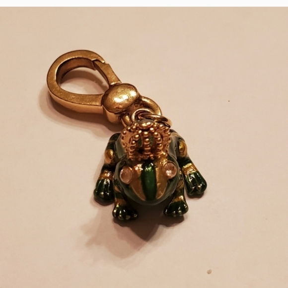 Juicy Couture | Jewelry | Juicy Couture Rare Green Enamel Gold Tone ...